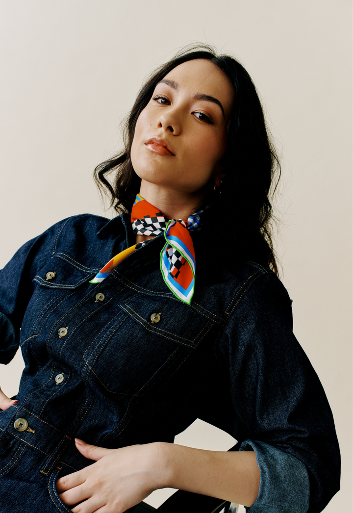 A Silk Square Scarf is the Ultimate Accessory | DESEDA